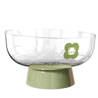 Generico F&uuml;r die K&uuml;chentheke, gro&szlig;, modern, gro&szlig;er Obstteller mit abnehmbarem Abtropfgestell, &auml;sthetischer Tischmitte, hohe Sch&uuml;ssel, Tischdisplay f&uuml;r Obst-Sna