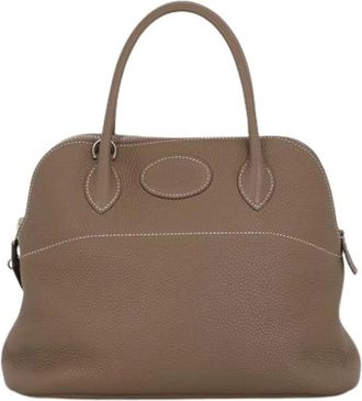 Herm&egrave;s Sac &agrave; main vintage doccasion - Femme - Pre-owned - Brun - Taille: ONE Size