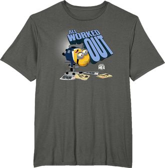 MINIONS Minions Despicable Me 4 AVL All Worked Out T-Shirt