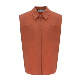 Essentiel Femme, Blouses et Chemises, Brun, Taille: 36 FR Chemises