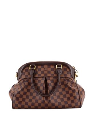 Louis Vuitton sac &agrave; main Damier PM Trevi - Marron