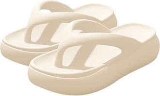 Generic Tongs &eacute;paisses pour femme - Sandales orthop&eacute;diques pour fasciite plantaire - Chaussons doux - Chaussures de plage - Antid&eacute;rapantes - Confortables et l