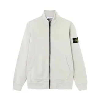 Stone Island Herren, Sweatshirts & Hoodies, Wei&szlig;, XSGr&ouml;&szlig;e