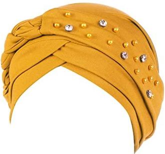 Generic Bonnet Contre Le Cancer du Sein Chimio Turban pour Femme Bonnets Amples Bandanas Multi-Usages Coton Alopecia Bandana Head Cover Cadeaux Survivants