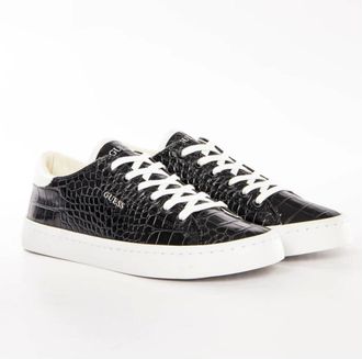 Guess Femme, Chaussures, Noir, Taille: 36 EU Ester Basket