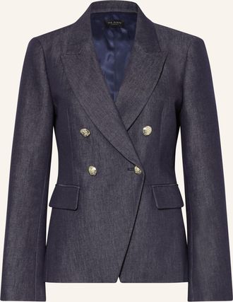 Ted Baker Blazer Eliviab In Jeansoptik blau