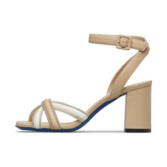 Loriblu Femme, Chaussures, Multicolore, Taille: 38 EU Sandale Nappa avec Cristaux