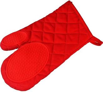 Douceur d'Intérieur douceur dIntérieur - 1790105, Topfhandschuh, 30 X 18 Cm, Cuistot, Polybaumwolle+Silikon, Rot