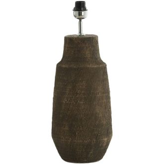 Light & Living Tischlampe - Kidira - braun - keramik - einzelne - Light&living