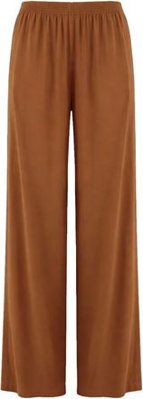 Fabiana Filippi Femme, Pantalons, Brun, Taille: 36 FR Pantalon large
