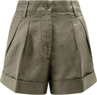 Aspesi Femme, Shorts, Vert, Taille: 38 FR Military Shorts