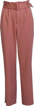 Sparkz Damen Tova Paper Waist Pants Hose, Orange (Terracotta 461), W31/L29 (Herstellergröße: X-Large)