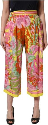 Dolce & Gabbana Femme, Pantalons, Multicolore, Taille: 36 FR Pantalon Corsaire