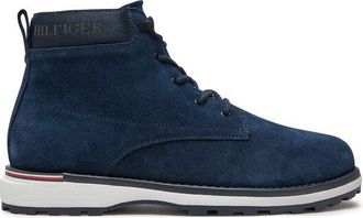 Tommy Hilfiger Schnürschuhe Corporate FM0FM05147 Dunkelblau