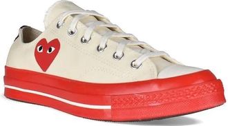 Comme Des Gar&ccedil;ons Low-Top Sneaker - Chuck Taylor Sneakers - Gr. 41,5 (EU) - in Rot - f&uuml;r Damen