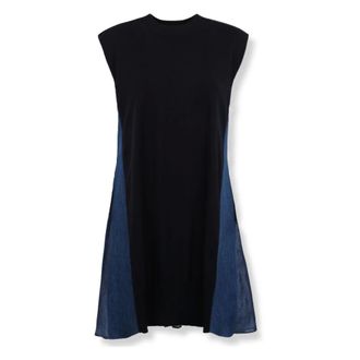 sacai Damen, Kleider, Blau, MGr&ouml;&szlig;e