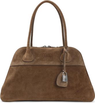Miu Miu Vivant Wildleder Tasche - - Bags - Damen - Braun - ONE SIZE