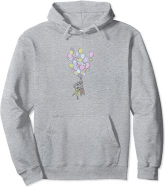 Disney Pixar Up Ellie & Carl Balloons Pullover Hoodie