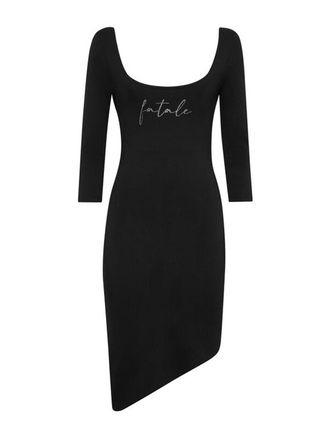 Philipp Plein Robe Au Genou - Noir