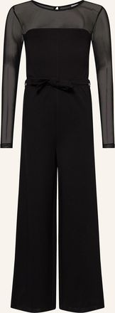 s.Oliver S.Oliver Red Jumpsuit Im Materialmix schwarz