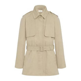 The Row Femme, Manteaux, Beige, Taille: 38 FR Tavoris Jacket