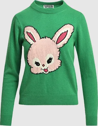 Essentiel Pull Kapital Vert Rose Clair