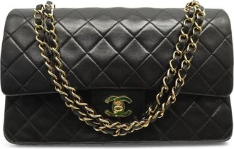 Chanel Crossbody Bags - VINTAGE CHANEL KLASSISCHE TIMELESS MEDIUM SCHULTER - Gr. unisize - in Schwarz - f&uuml;r Damen