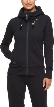 Ragwear Damen Zipper PAYA 2211-30034 Black 1010 Schwarz, Gr&ouml;&szlig;e:XL