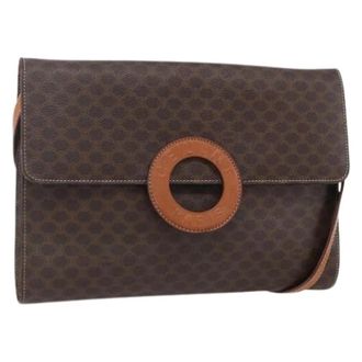 Celine Pre-owned Plastik Crossbody Tasche - - Pre-owned - Damen - Braun - ONE SIZE