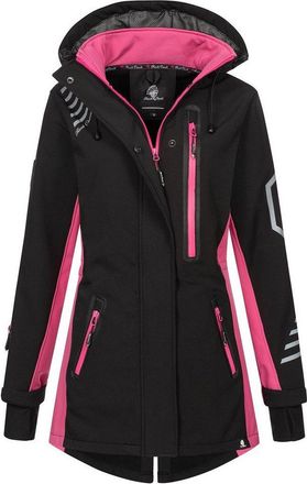 Rock Creek Softshelljacke Damen Softshellmantel Wanderjacke D-491