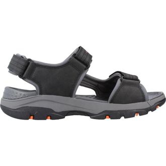 Skechers Stilvolle flache Sandalen f&uuml;r Frauen - - Sport - Herren - Schwarzk - 45 EU