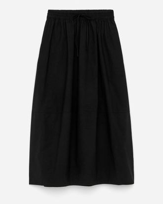 Arket Midirock Aus Baumwolle -Schwarz