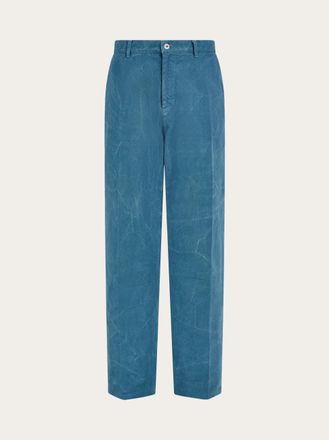 Ferragamo Herren Workwear-Hose Gr&uuml;n
