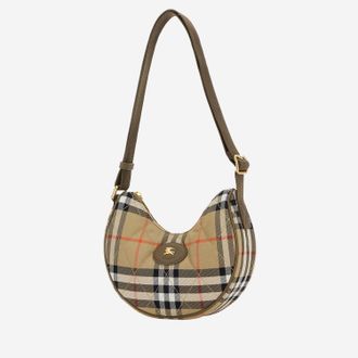Burberry Womens Shoulder Bag Sand Nylon