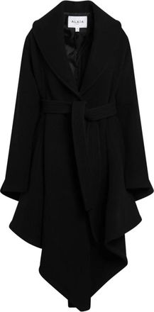 Alaia Manteau portefeuille double face - Femme - Manteaux - Noir - Taille: 36 FR