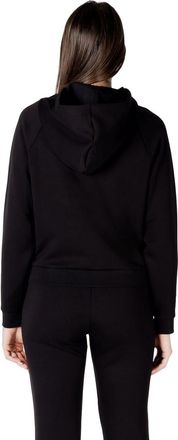 A|X Armani Exchange Viscose Blend Hoodie - Black