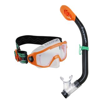 U.S. Divers Combo Avila JR Black ORANGE