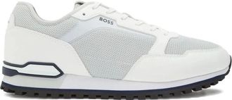 HUGO BOSS Homme, Chaussures, Gris, Taille: 41 EU Baskets en textile
