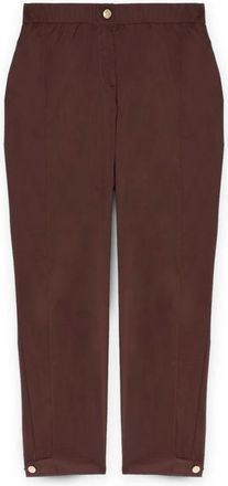 Fiorella Rubino Damen, Hosen, Braun, 5XLGröße