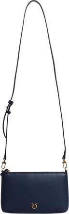 Pinko Pinko, Femme, Sacs, Bleu, Taille: ONE Size Flat Horizontal Mini