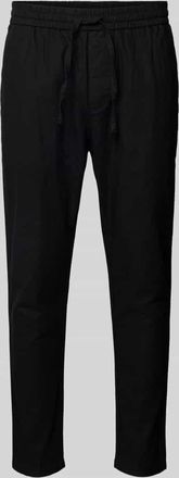 Only & Sons Cropped Stoffhose aus Leinen-Mix Modell LINUS