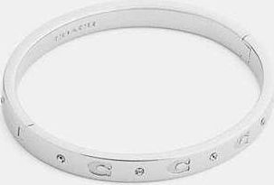 Coach Repeated C Armreif Mit Scharnierverschluss