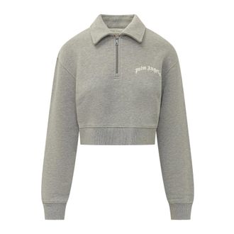 Palm Angels SweaT-shirts - Femme - Sweatshirts et sweats &agrave; capuche - Gris - Taille: 40 FR