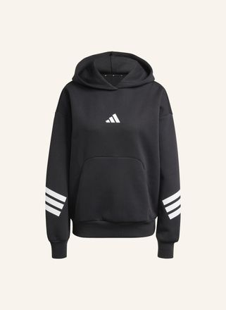 adidas Future Icons 3-Streifen Hoodie schwarz