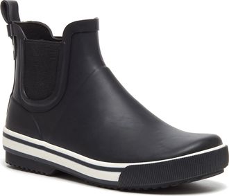 Rocket Dog Damen Regenbogen-Gummi Gummistiefel, Schwarz, 41 EU