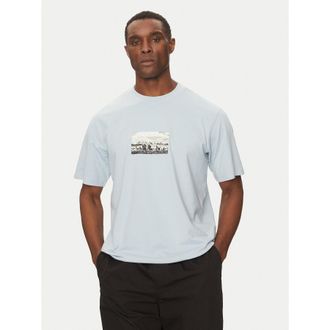 Jack & Jones Jack & Jones T-Shirt Pacer Photo 12273775 Himmelblau Relaxed Fit