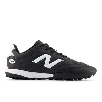 New Balance Unisex 442 Pro TF V3 en Noir/Blanc/Rouge, Synth&eacute;tique, Taille 43 Large