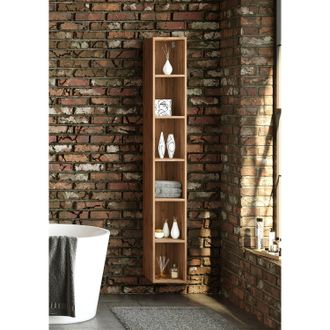 Casa home24 Regal III 25 x 180 x 33cm Braun