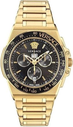 Versace Greca Extreme Chrono Uhr - - Accessories - unisex - Gelb - ONE SIZE