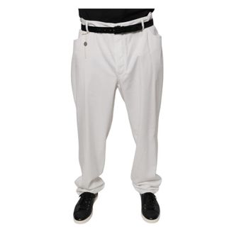 Brunello Cucinelli Anzughosen - - Trousers - Herren - Wei&szlig; - 7XL